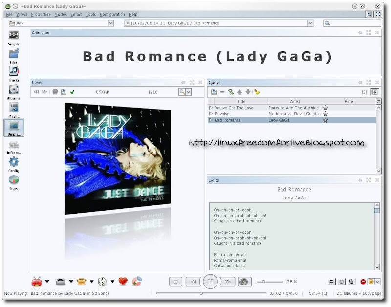 Jajuk Advanced Jukebox 1.9 Rc1 su LinuX - Linux Freedom